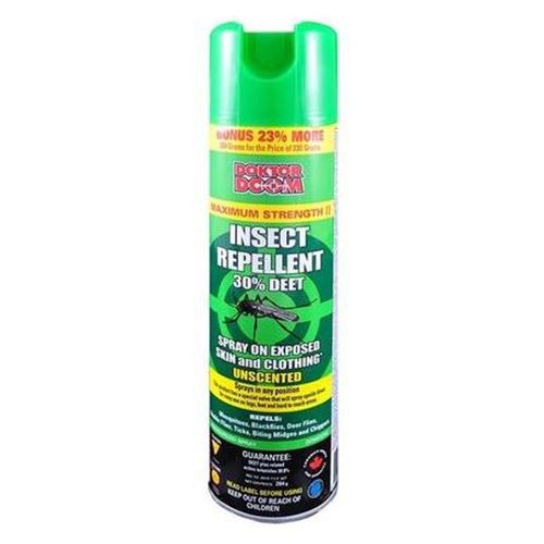 Doktor Doom 300g Maximum Strength Insect Repellent - 30% DEET | MacMor ...
