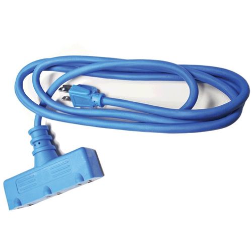 Unex Triple Outlet Block Heater Cord - 16/3 Ga x 3M | MacMor Industries