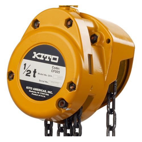 KITO 1 Tonne CF Hand Chain Hoist | MacMor Industries