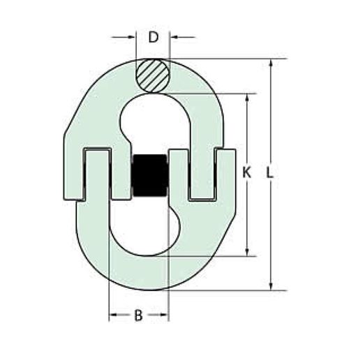 Macline Grade 100 Connecting Links | MacMor Industries