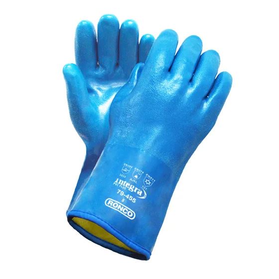 Ronco 79-455 Integra™ Plus PVC CoPolymer Glove with Fleece Lining ...