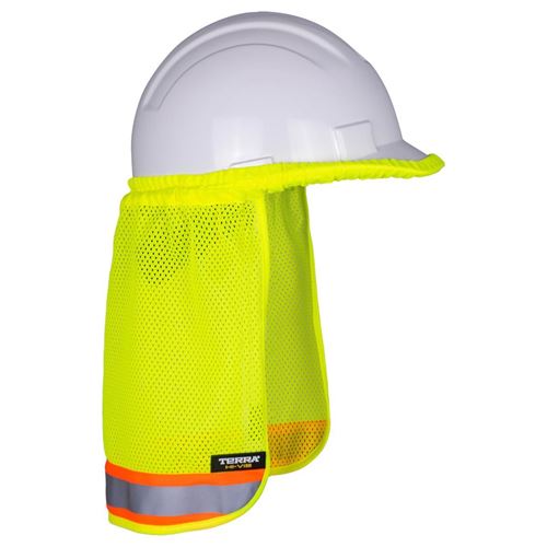 TERRA® Hi-Vis Hard Hat Sun Shade | MacMor Industries