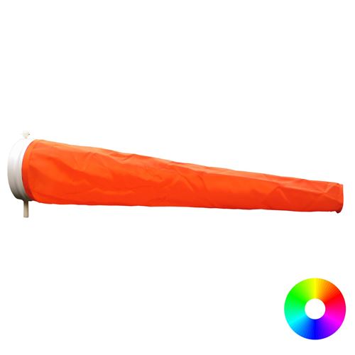 Vindicator Orange Windsock - 12" x 5' | MacMor Industries